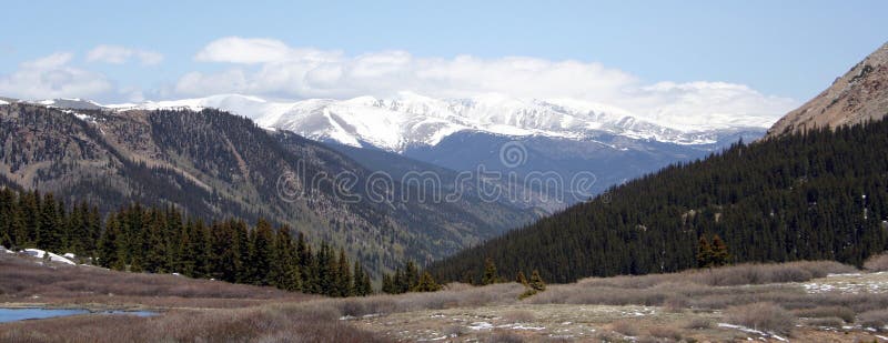 The Timberline-1 stock image. Image of snowy, american - 552097