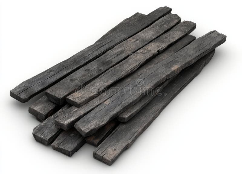 Timberwork, Lumber Work, and Woodwork Industry Stack of Parquet Stock ...
