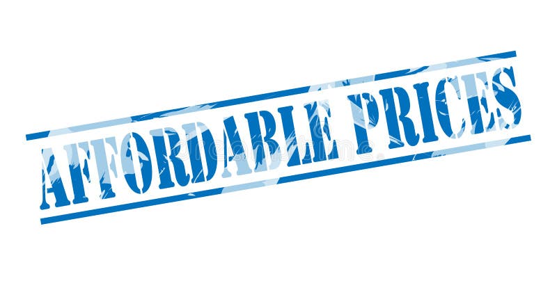 Tampon En Caoutchouc Abordable Des Prix Illustration de Vecteur ...