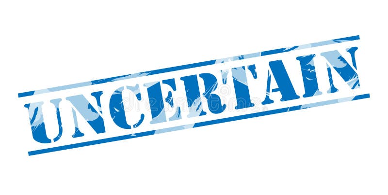 Timbre bleu incertain illustration stock. Illustration du drapeau ...