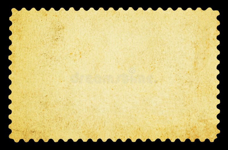 Timbre-poste vide- isolé illustration stock. Illustration du ...