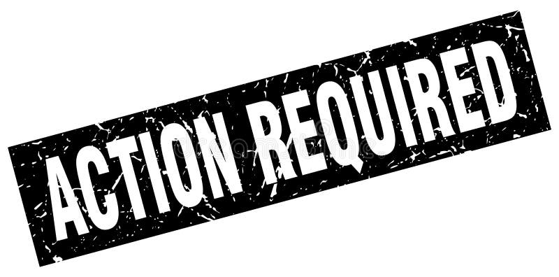 Timbre requis par action illustration de vecteur. Illustration du place ...