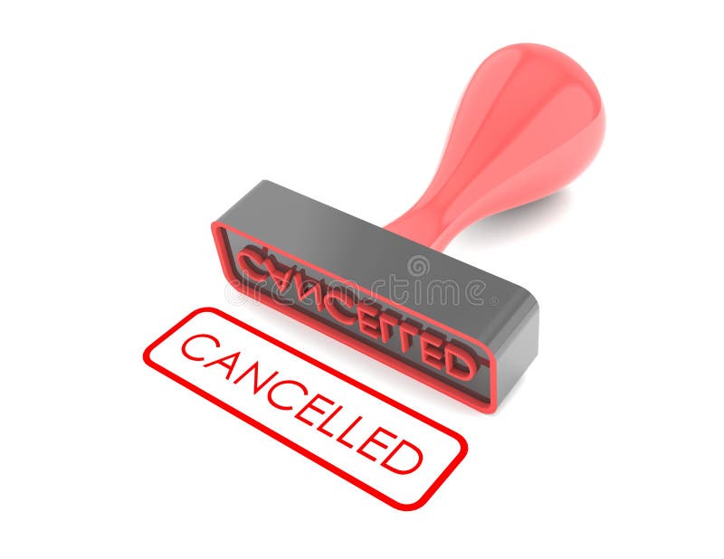 Timbro di gomma annullato illustrazione di stock. Illustrazione di ...