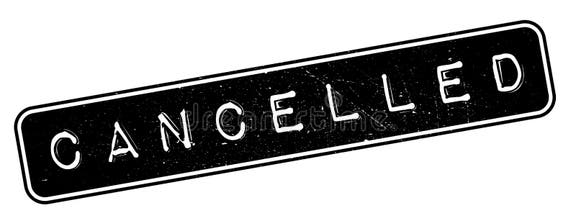 Timbro di gomma annullato illustrazione vettoriale. Illustrazione di ...