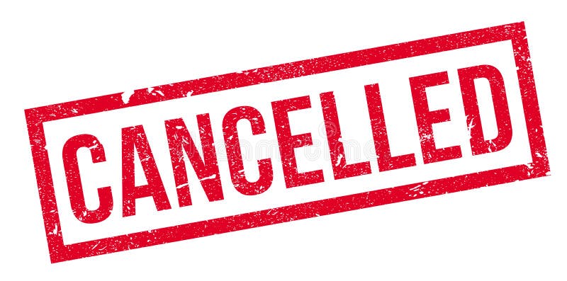Illustrazione Concetto Di Timbro Di Gomma Annullato Illustrazione di ...