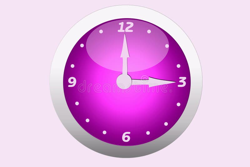 Making Extra Time Clock - Isolated Stock Illustration - Illustration of ...
