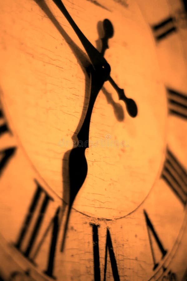 Vintage clock blurred in stock photo. Image of pressure - 6644218
