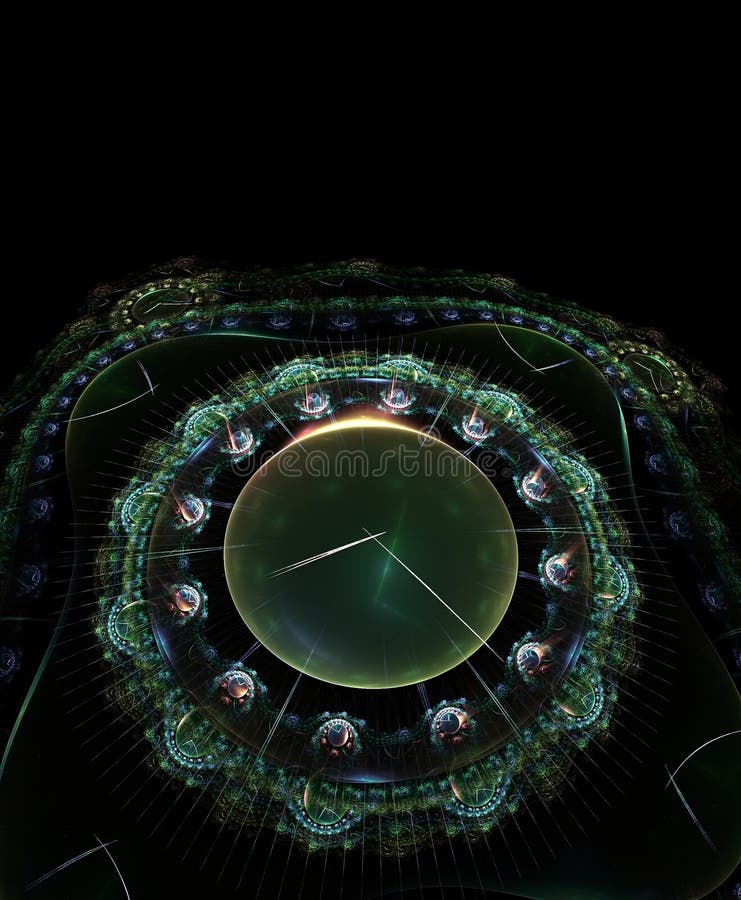 Time stock illustration. Illustration of clock, abstract - 4116409