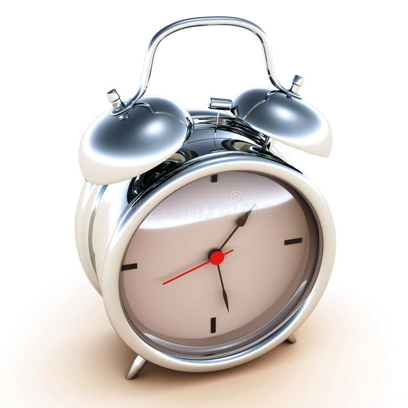 Time alarm clock stock illustration. Illustration of keeper - 24559919