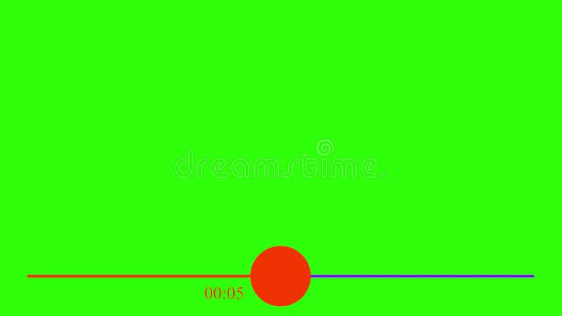 Time Bar for Music Video an Stopwatch Stock Footage - Video of digital ...