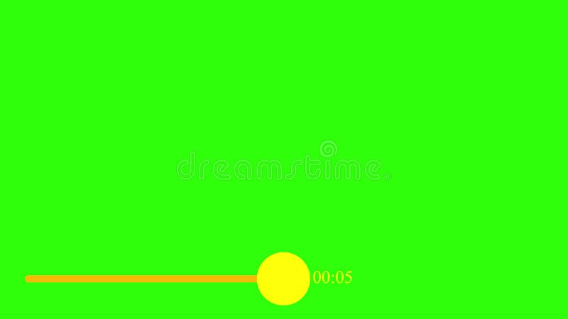 Time Bar for Music Video an Stopwatch Stock Footage - Video of digital ...