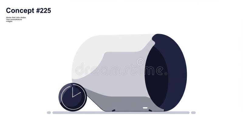 Time-Based Concept Design stock illustration. Illustration of function ...