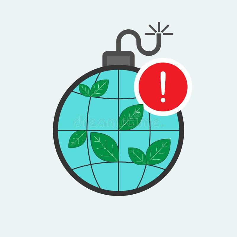 Environmental Risk 1 stock vector. Illustration of global - 188109989