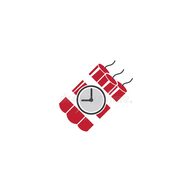 Time Bomb dynamite icon stock vector. Illustration of fire - 177408087