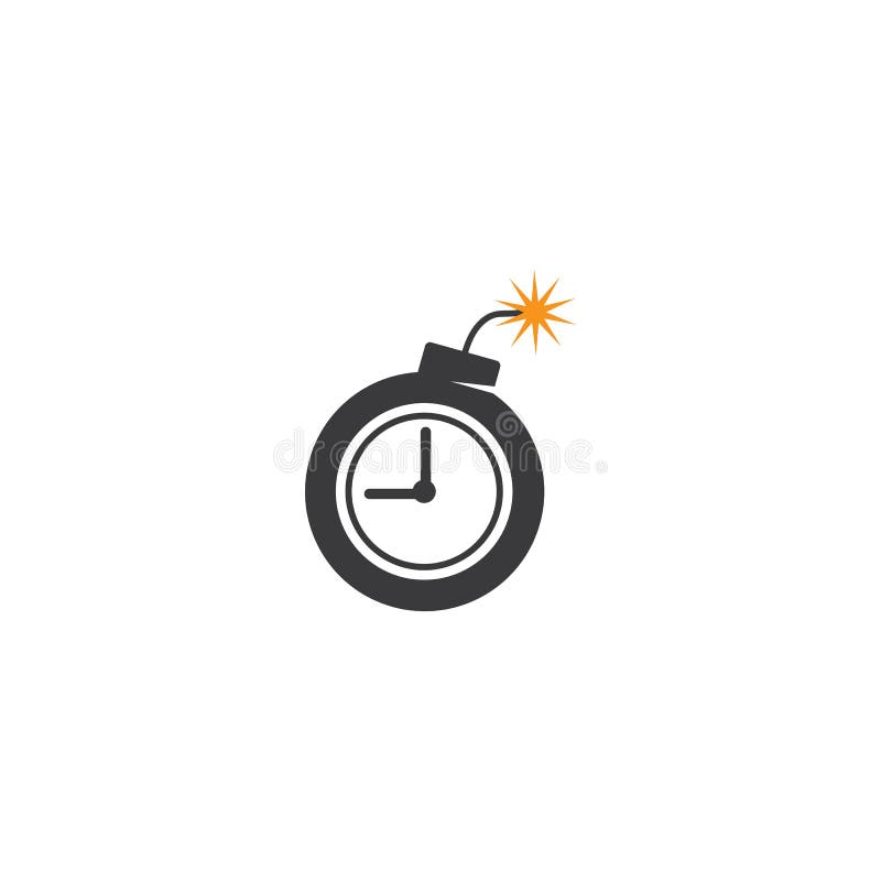 Time Bomb dynamite icon stock vector. Illustration of detonator - 177564592