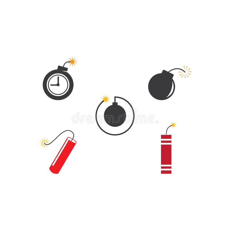 Time Bomb dynamite icon stock vector. Illustration of danger - 177563624