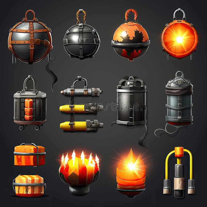 Time Bomb Dynamite Tnt Game Ai Generated Stock Illustration ...