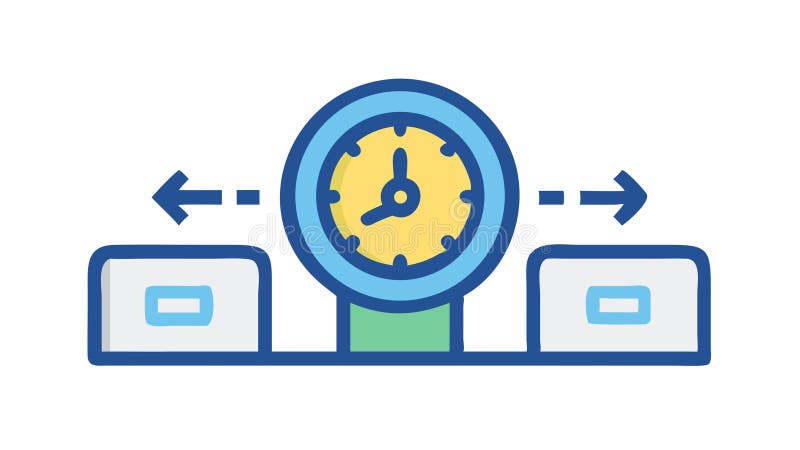 Time Boxed: Systematic Time Management Vector Icon, Vector Design ...