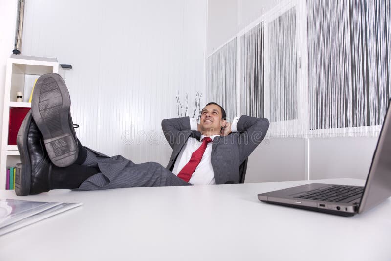Time for a break stock photo. Image of desk, break, laziness - 16111142