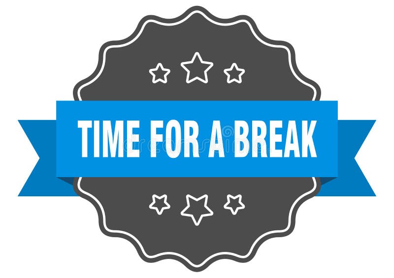 Break label stock vector. Illustration of vector, stamp - 160026160