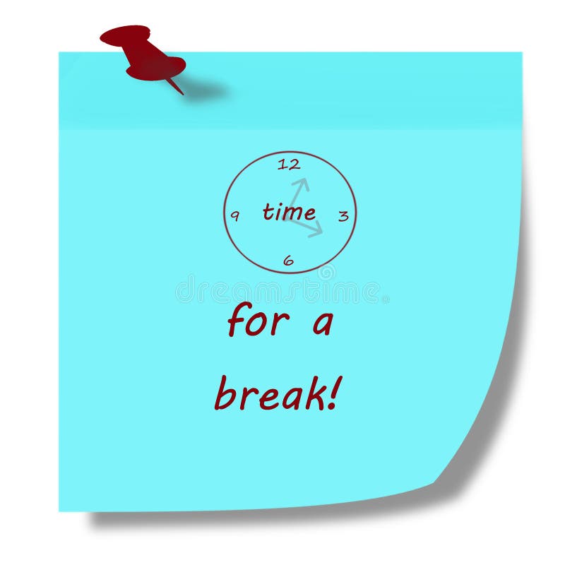 Funny Break Time Stock Illustrations – 820 Funny Break Time Stock ...