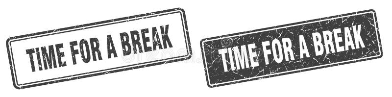 Break Time Sign Stock Illustrations – 6,528 Break Time Sign Stock ...