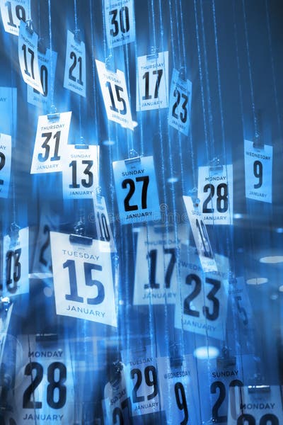 Time Calendar Dates Numbers Stock Image - Image of motif, hands: 45355565
