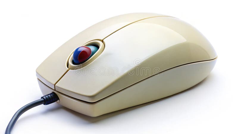 A Time Capsule of Computing Vintage TwoButton PS2 Ball Mouse a Retro ...