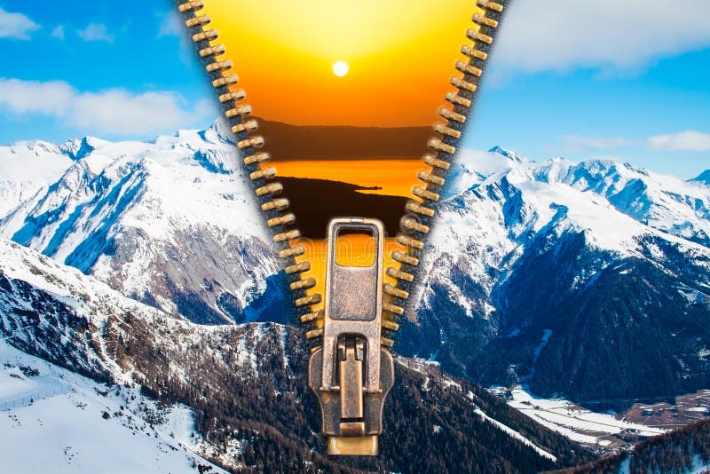 Time for change! stock photo. Image of dusk, nature, holiday - 76121158