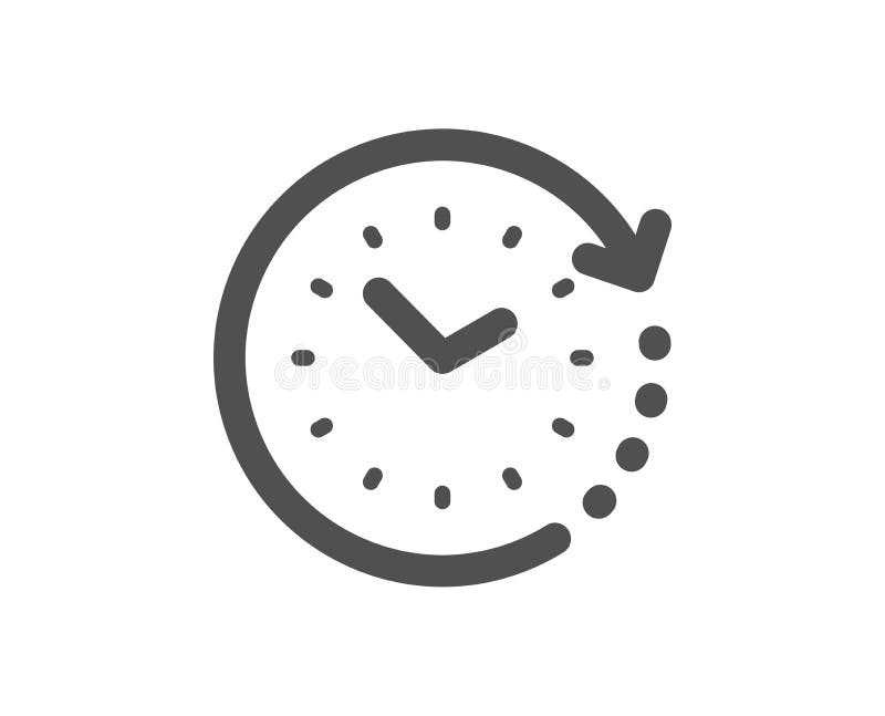 Time Change Icon. Clock Sign. Watch. Vector Stock Vector - Illustration ...