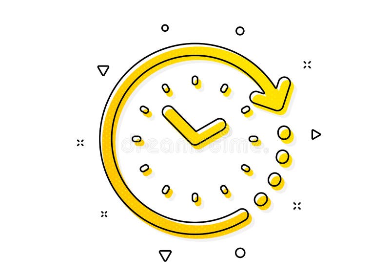 Time Change Icon. Clock Sign. Watch. Vector Stock Vector - Illustration ...