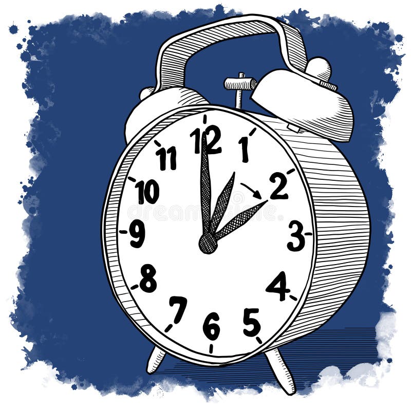 Time Change To Daylight Saving Time Clock Switch To Summer Time Stock ...