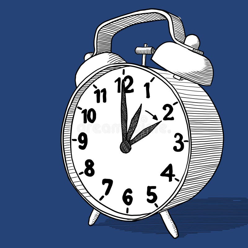 Time Change To Daylight Saving Time Clock Switch To Summer Time Stock ...