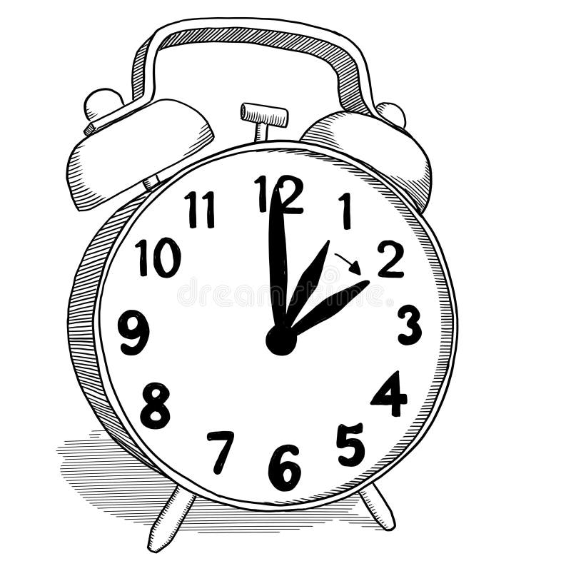 Time Change To Daylight Saving Time Clock Switch To Summer Time Stock ...