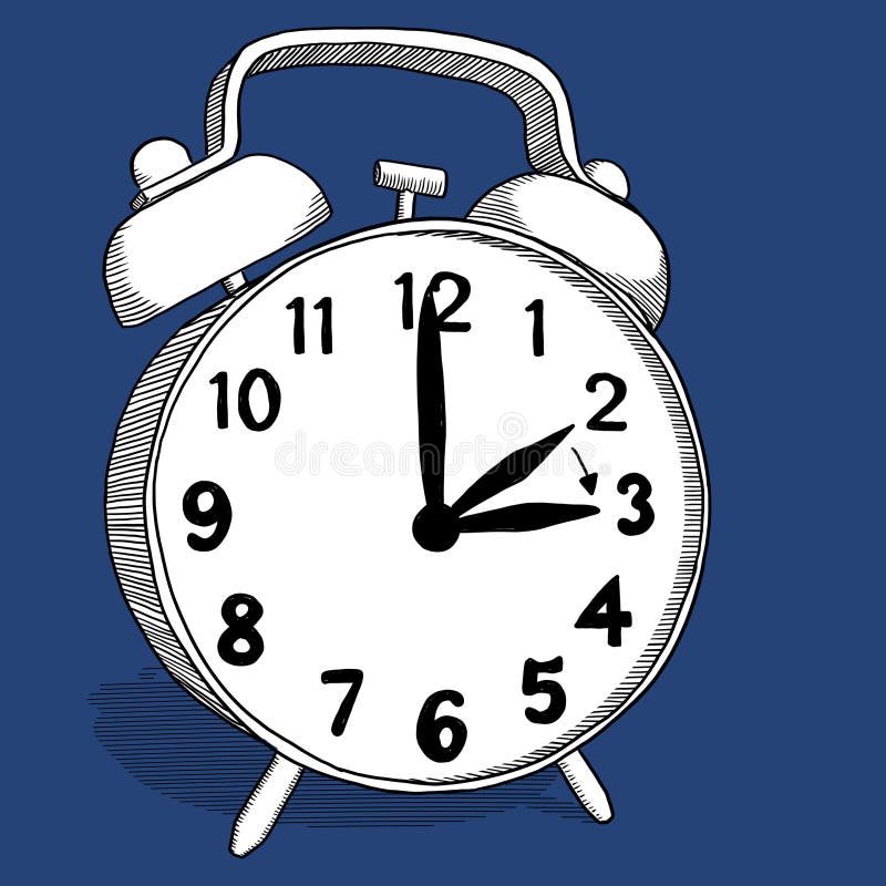 Time Change To Daylight Saving Time Clock Switch To Summer Time Stock ...