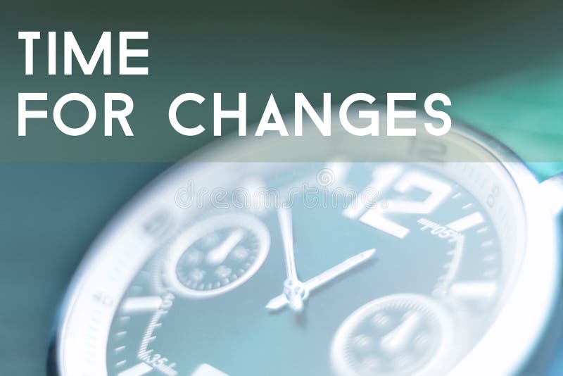 Time for changes stock image. Image of individual, concept - 49247247