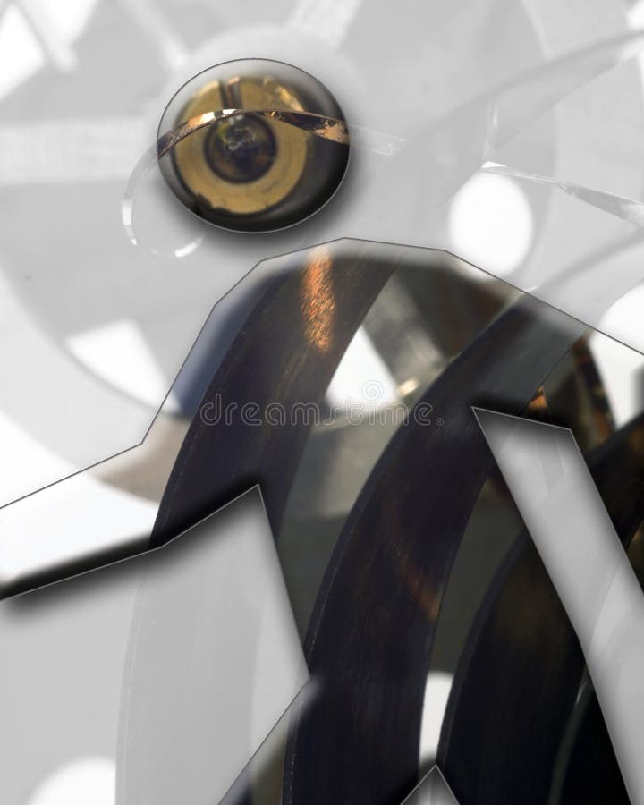 Time chaser stock illustration. Illustration of technology - 194805