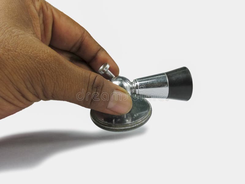 Time for Check Up by Experienced Hand Stock Image - Image of diaphragm ...