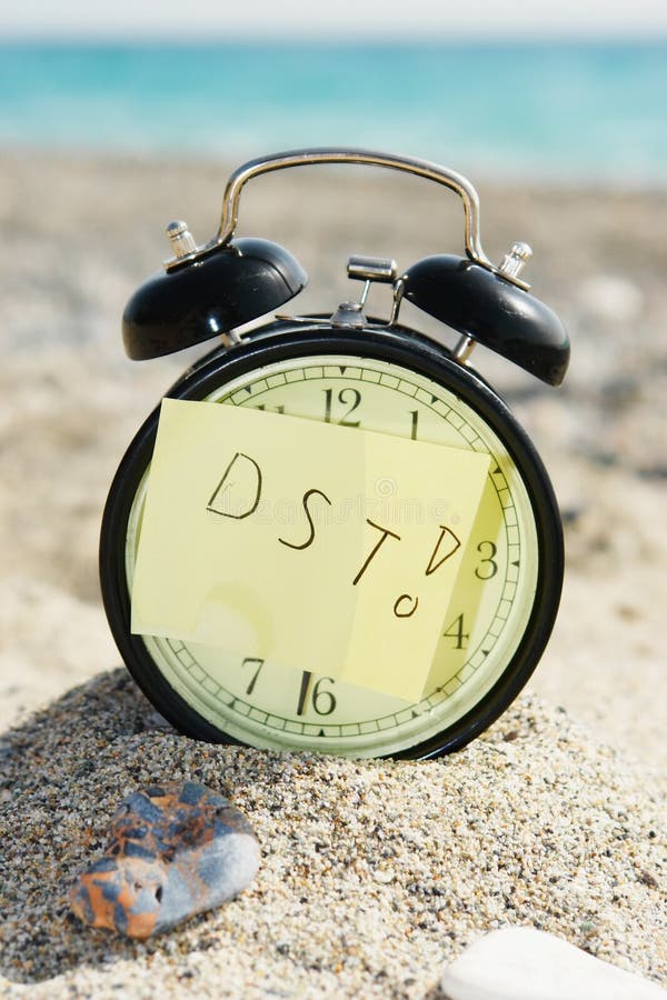 Time Clock Alarm Sunny Beach Dst Stock Photos - Free & Royalty-Free ...