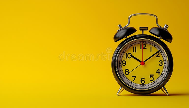 Time Clock Alarm Waking Up Countdown Reminder Success Generated by AI ...