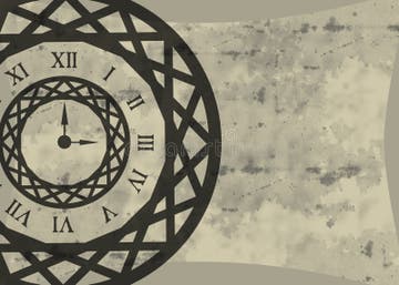 Time clock banner stock illustration. Illustration of card - 17086827