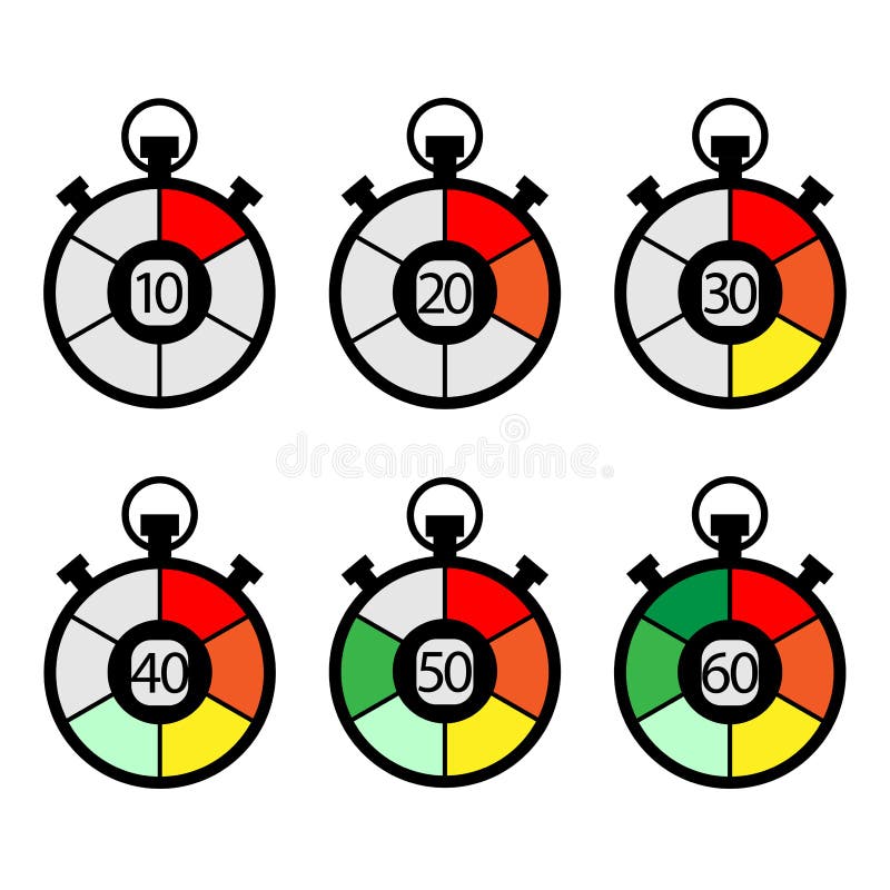 Clock Different Times Stock Illustrations – 133 Clock Different Times ...