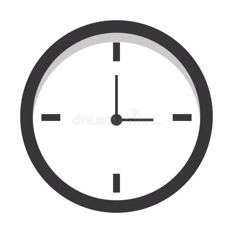 Time clock cartoon stock vector. Illustration of second - 143000749