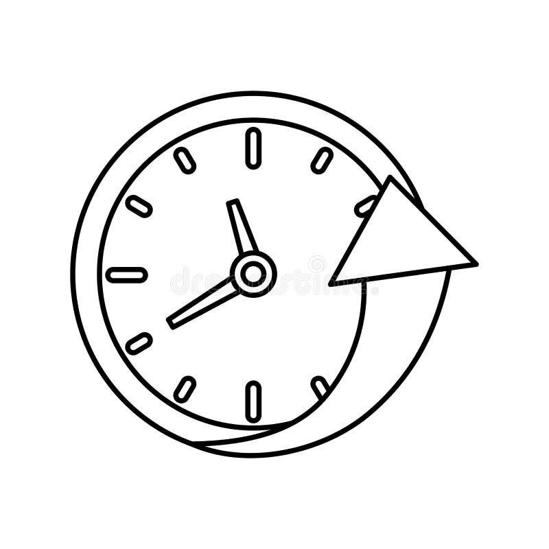 Time clock concept stock illustration. Illustration of hour - 83151291