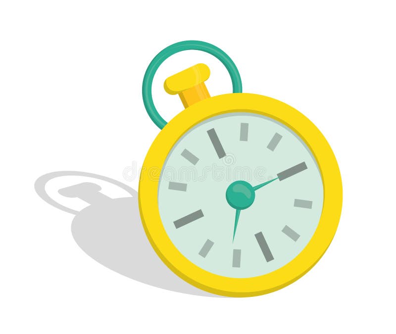 Time clock design. stock vector. Illustration of start - 58515343