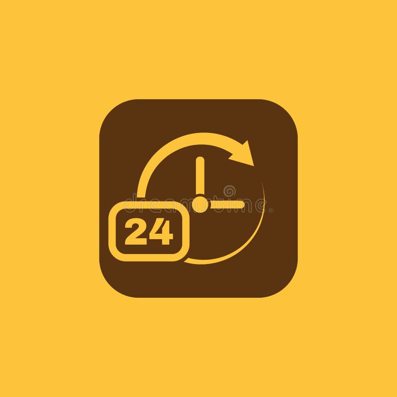 Time, Clock Icon. Time and Watch, Timer, Clock Symbol. UI. Web. Logo ...