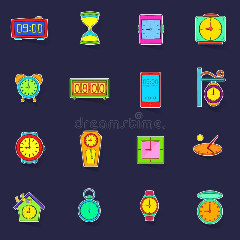 Time Stikers Stock Illustrations – 39 Time Stikers Stock Illustrations ...