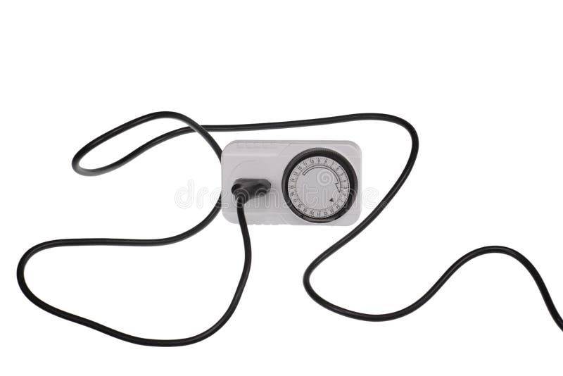 Time clock socket stock image. Image of plug, time, line - 27810389