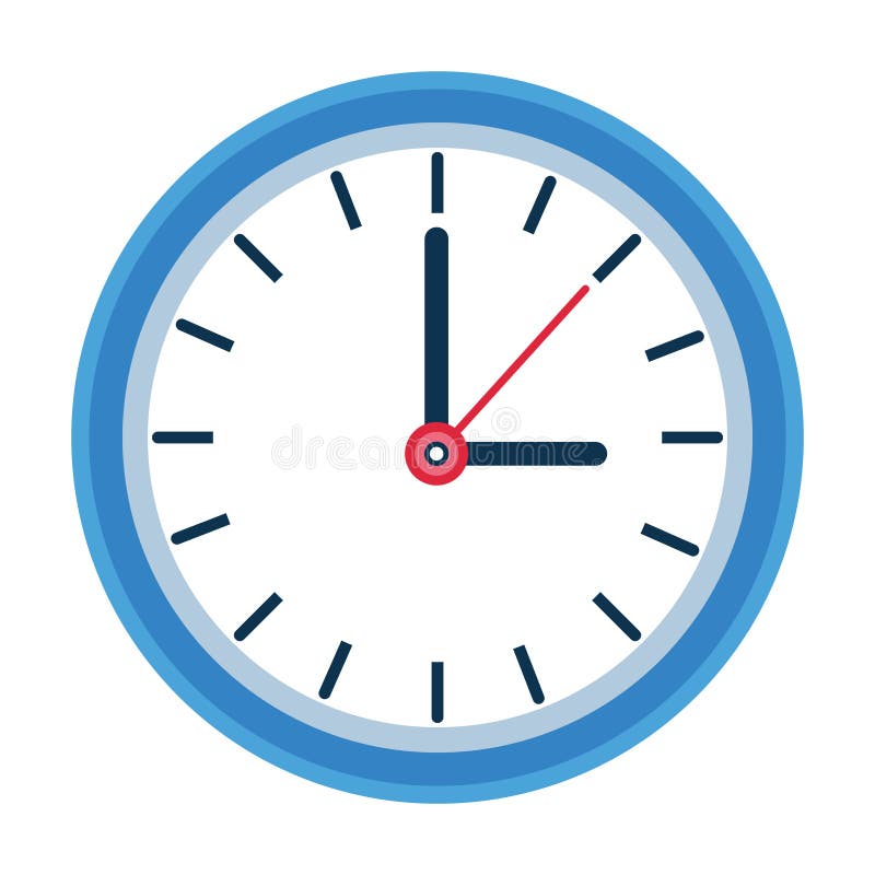 Time clock watch stock vector. Illustration of clock - 228738580