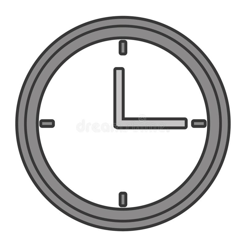 Time clock watch stock vector. Illustration of clockwork - 81130850